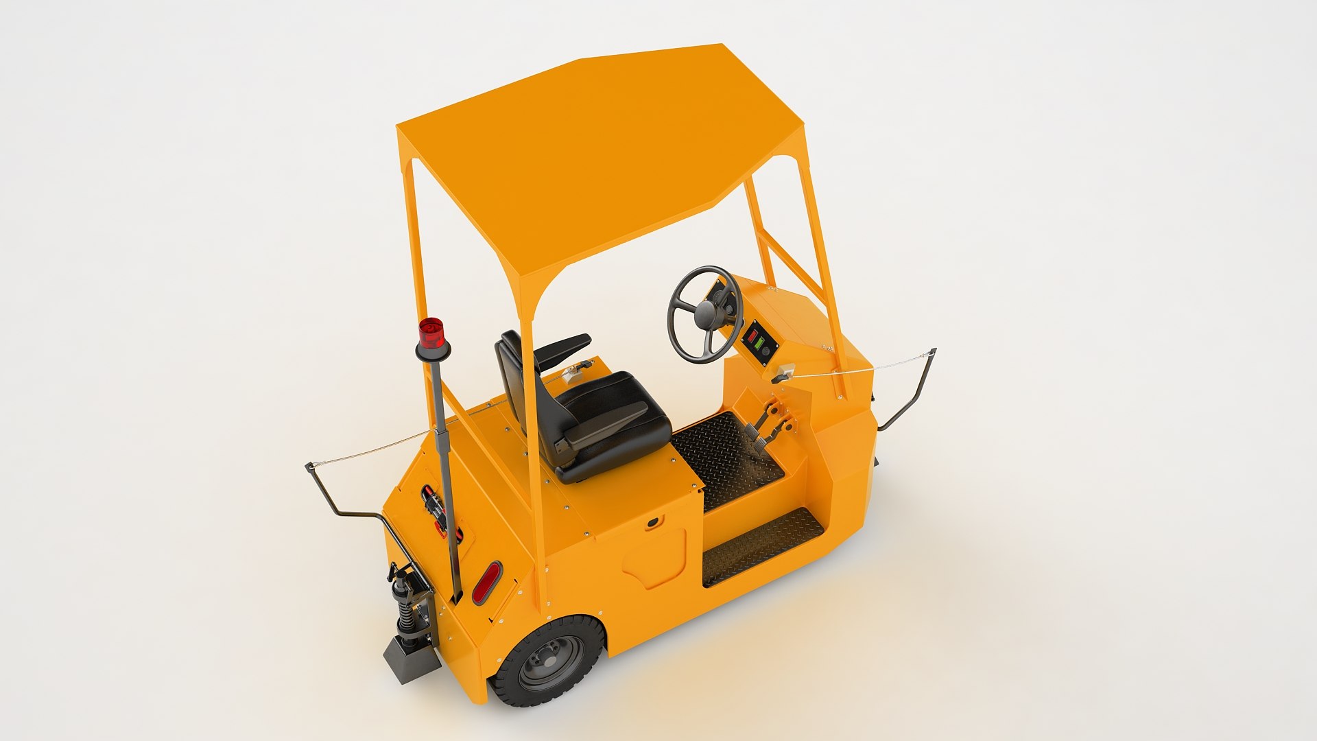 3D Electric Industrial Tugger 04 - TurboSquid 1732800