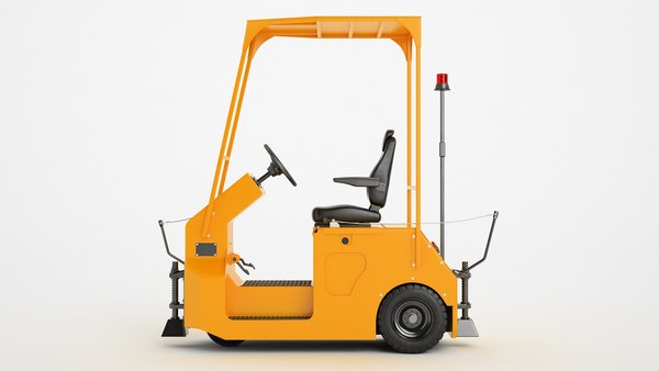 3D Electric Industrial Tugger 04 - TurboSquid 1732800