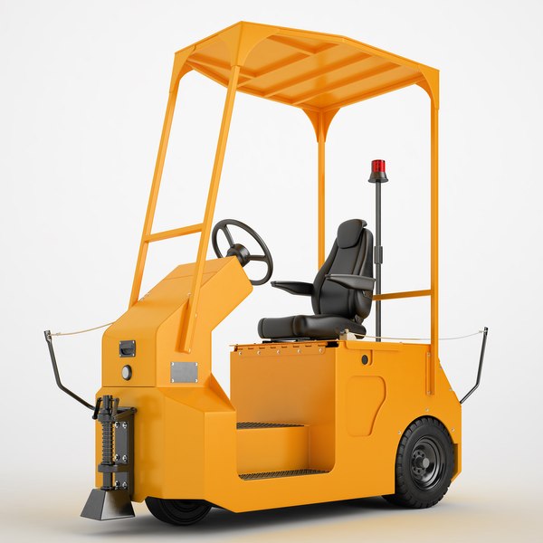 3D Electric Industrial Tugger 04 - TurboSquid 1732800