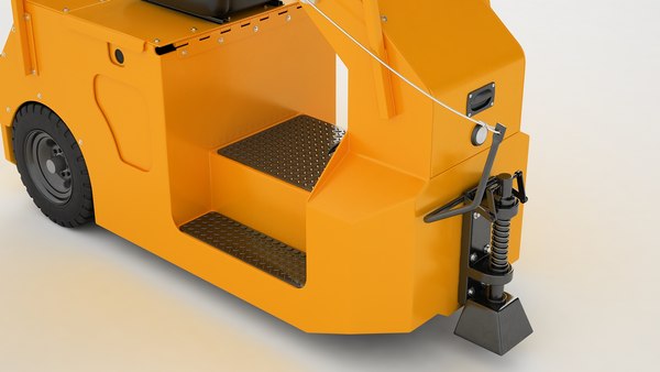 3D Electric Industrial Tugger 04 - TurboSquid 1732800