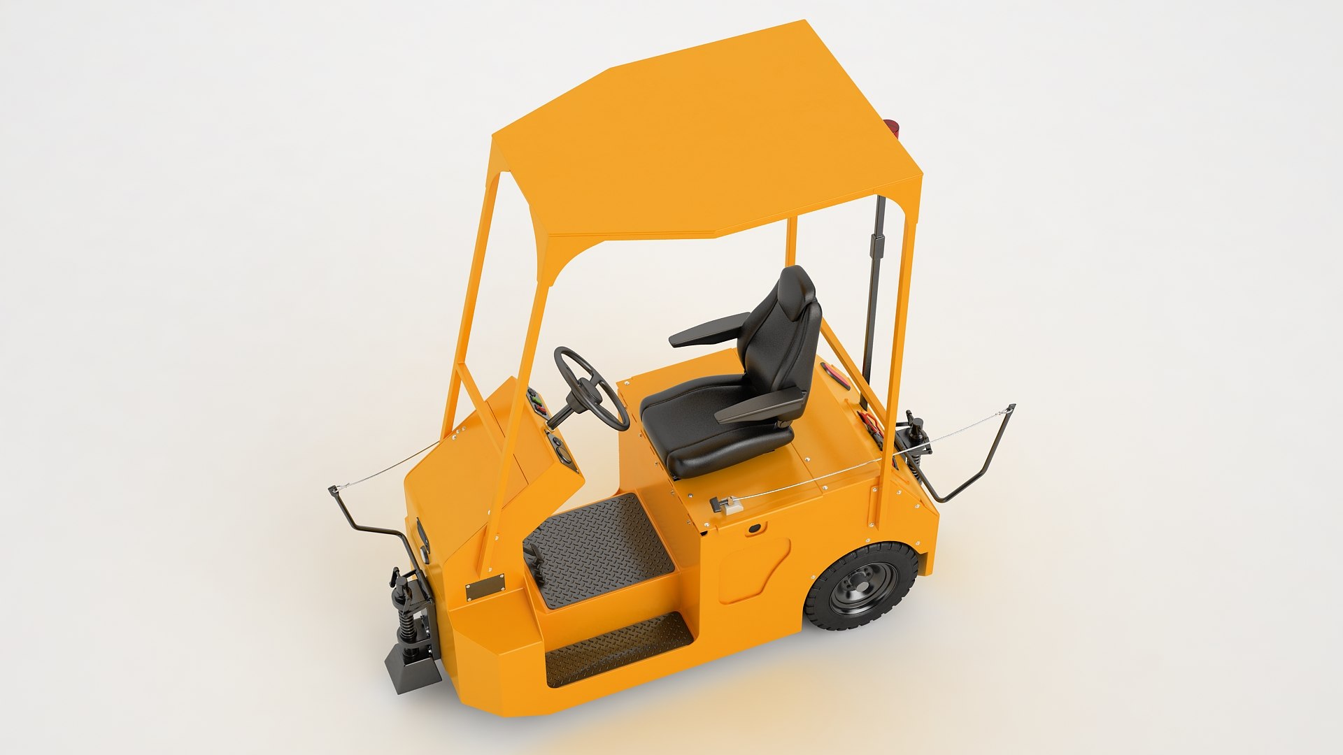 3D Electric Industrial Tugger 04 - TurboSquid 1732800