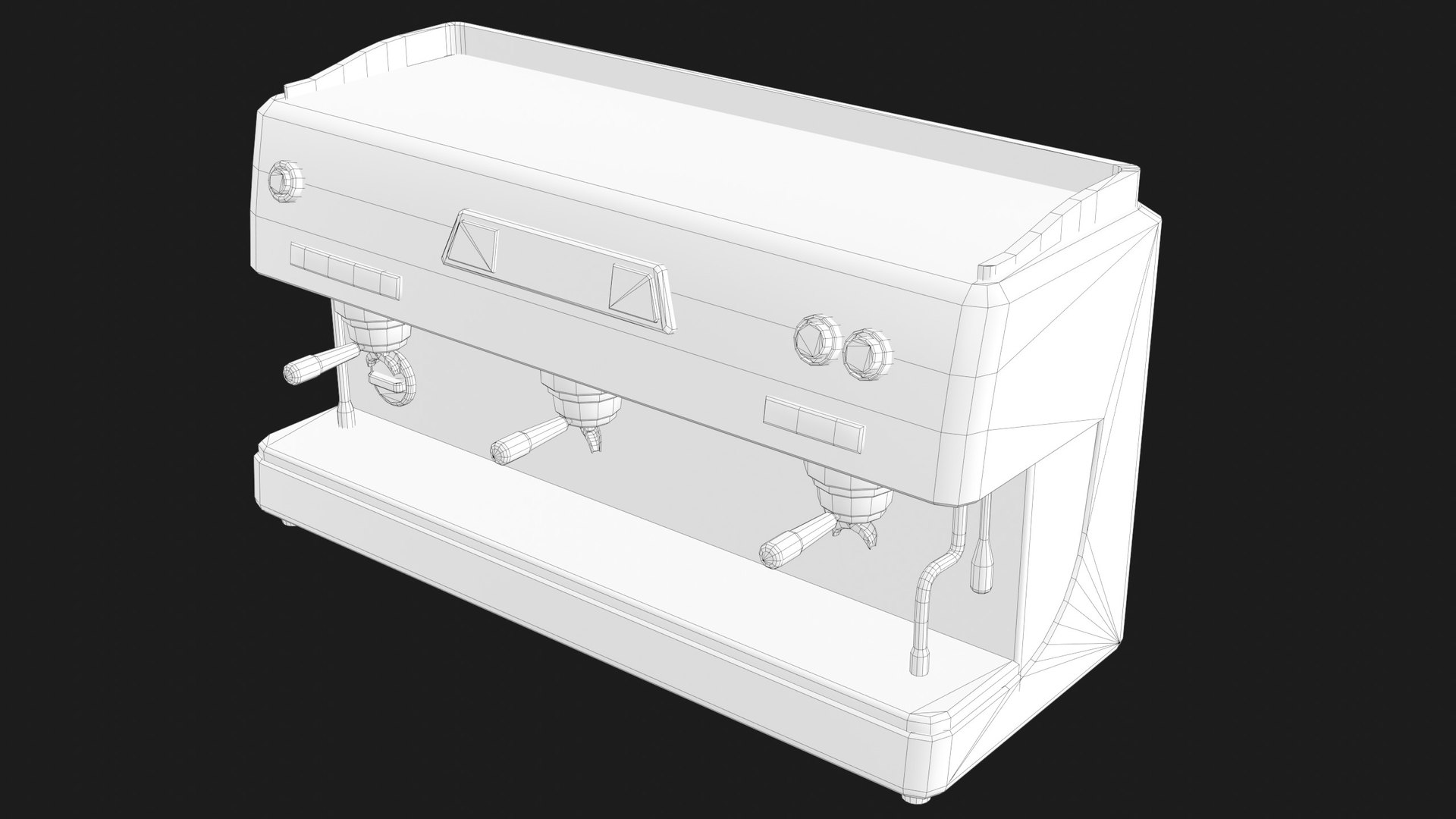 Modern Generic Coffee Machine 3D - TurboSquid 2142831