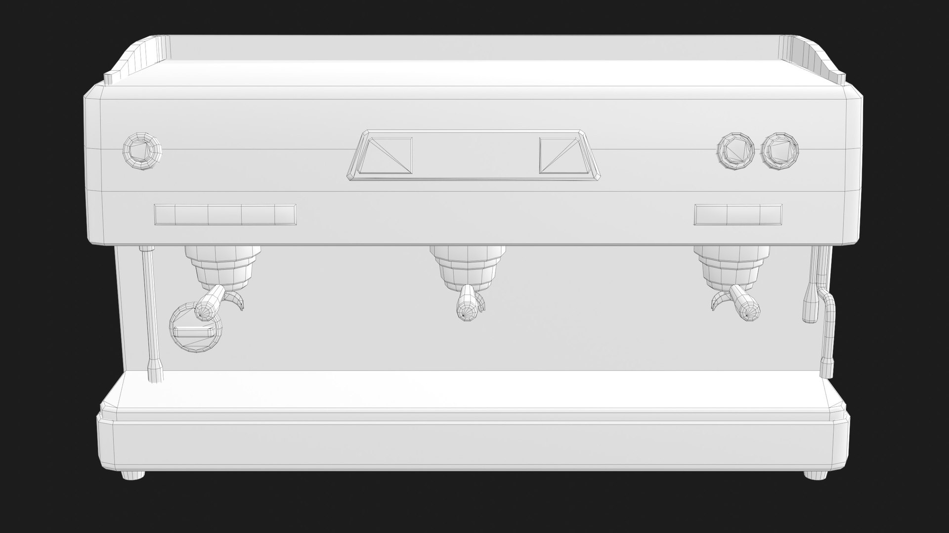 Modern Generic Coffee Machine 3D - TurboSquid 2142831