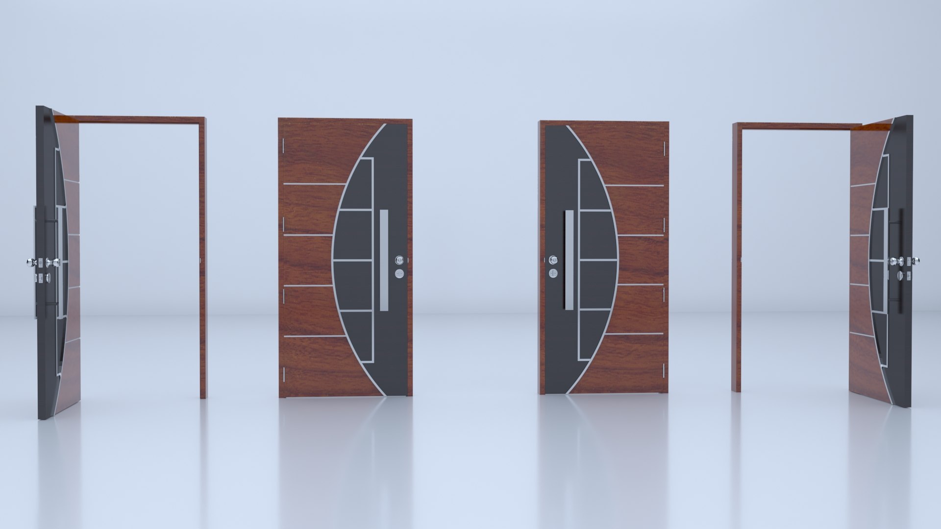 Door Design 65 3D Model - TurboSquid 2213911