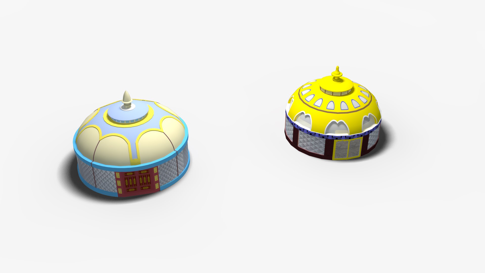 Yurt 3D - TurboSquid 2148040