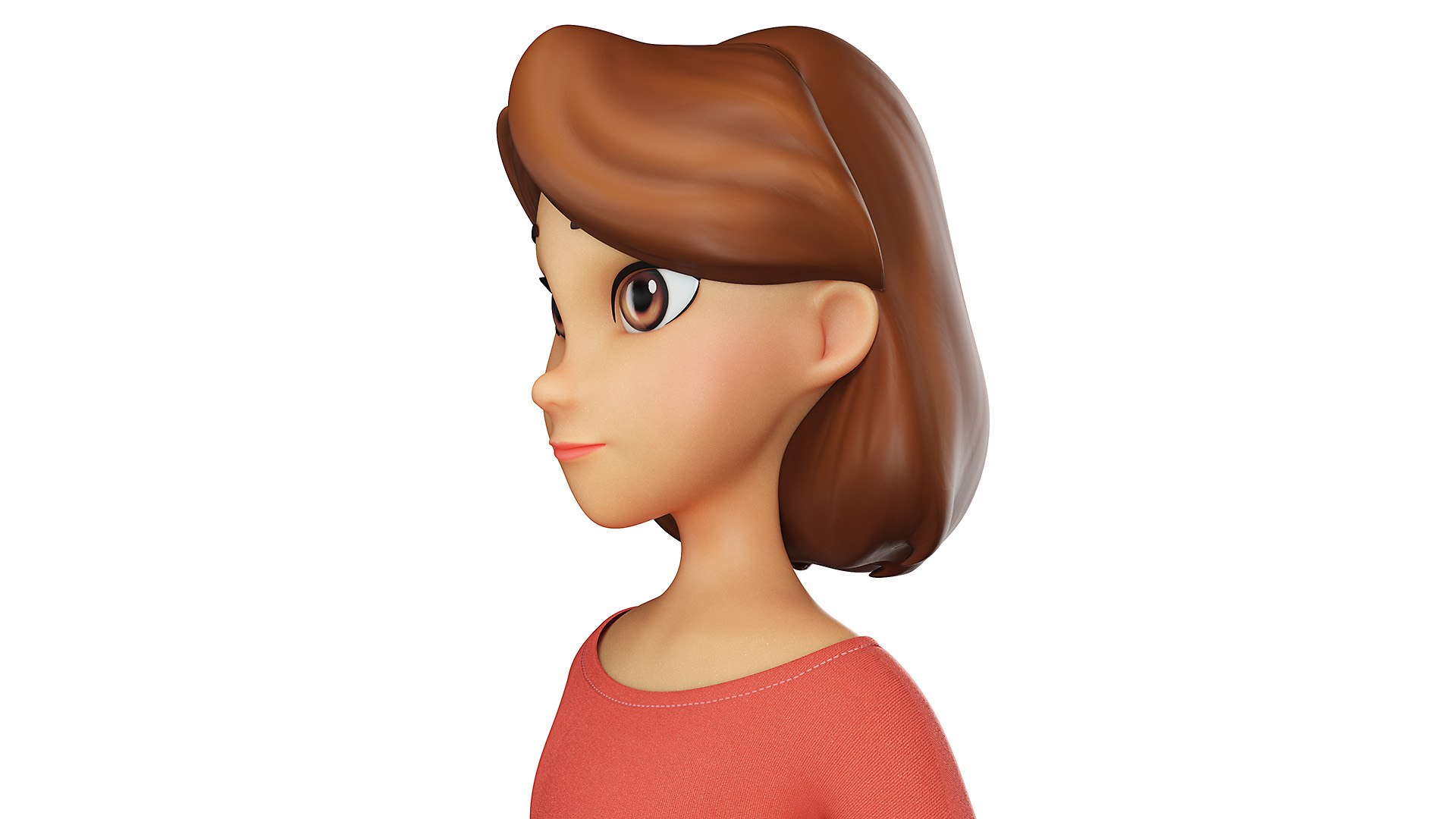 Cartoon character - Mother 3D - TurboSquid 1953178