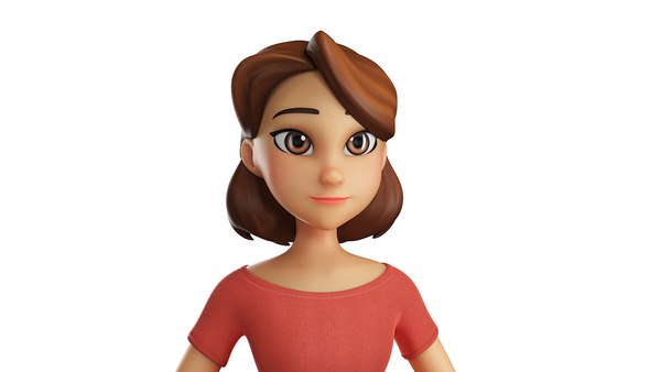 Cartoon character - Mother 3D - TurboSquid 1953178