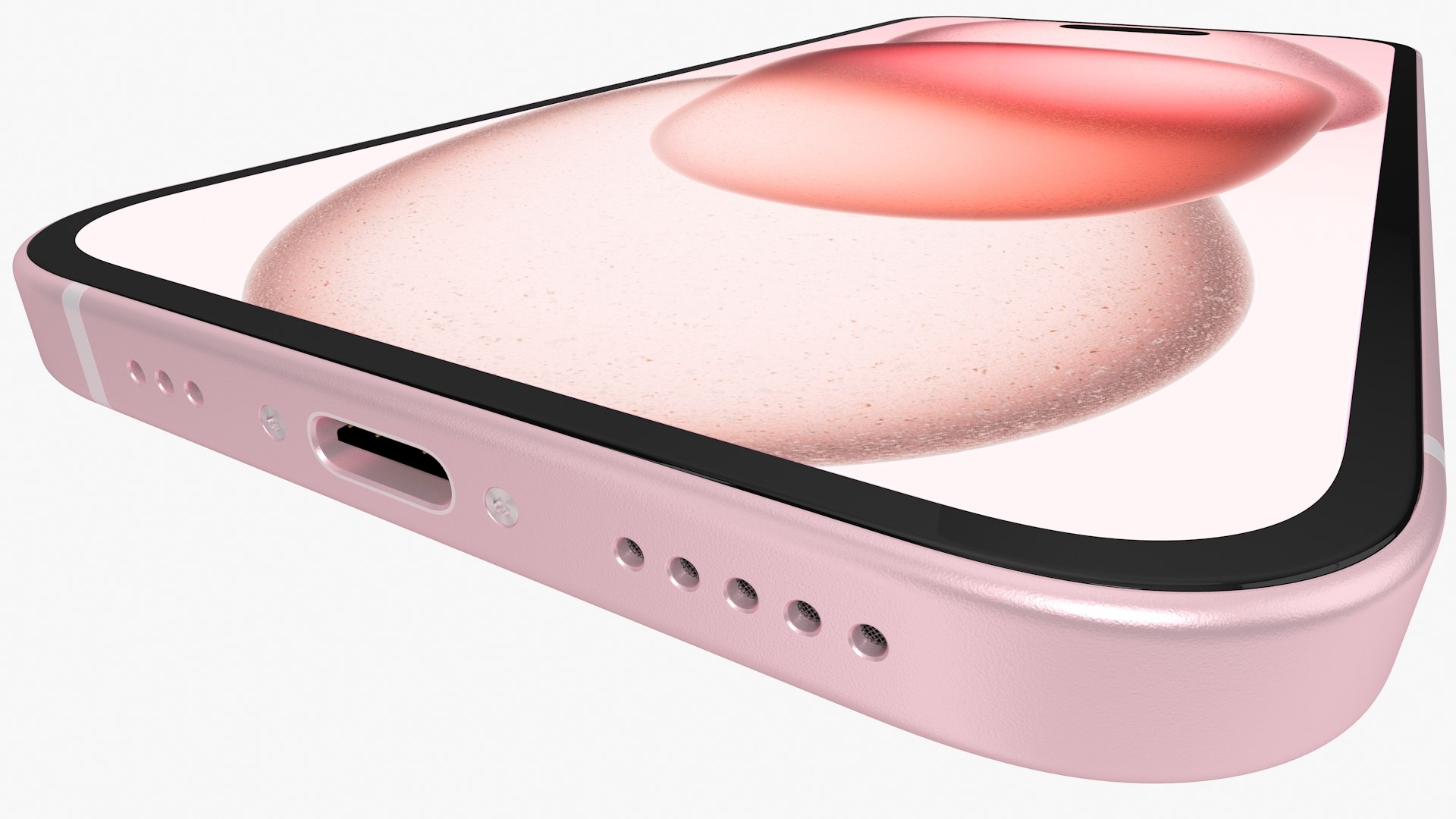 3D Apple iPhone 15 Pink - TurboSquid 2124927