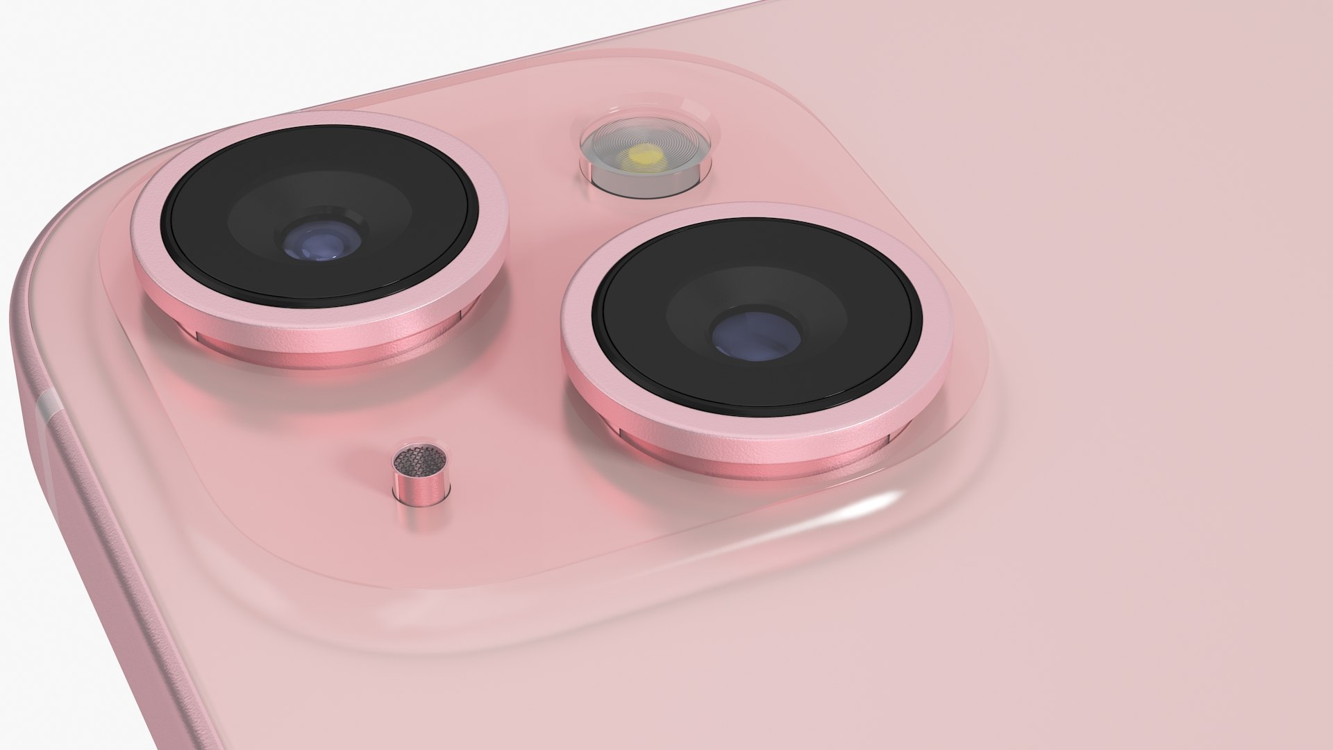 3D Apple iPhone 15 Pink - TurboSquid 2124927