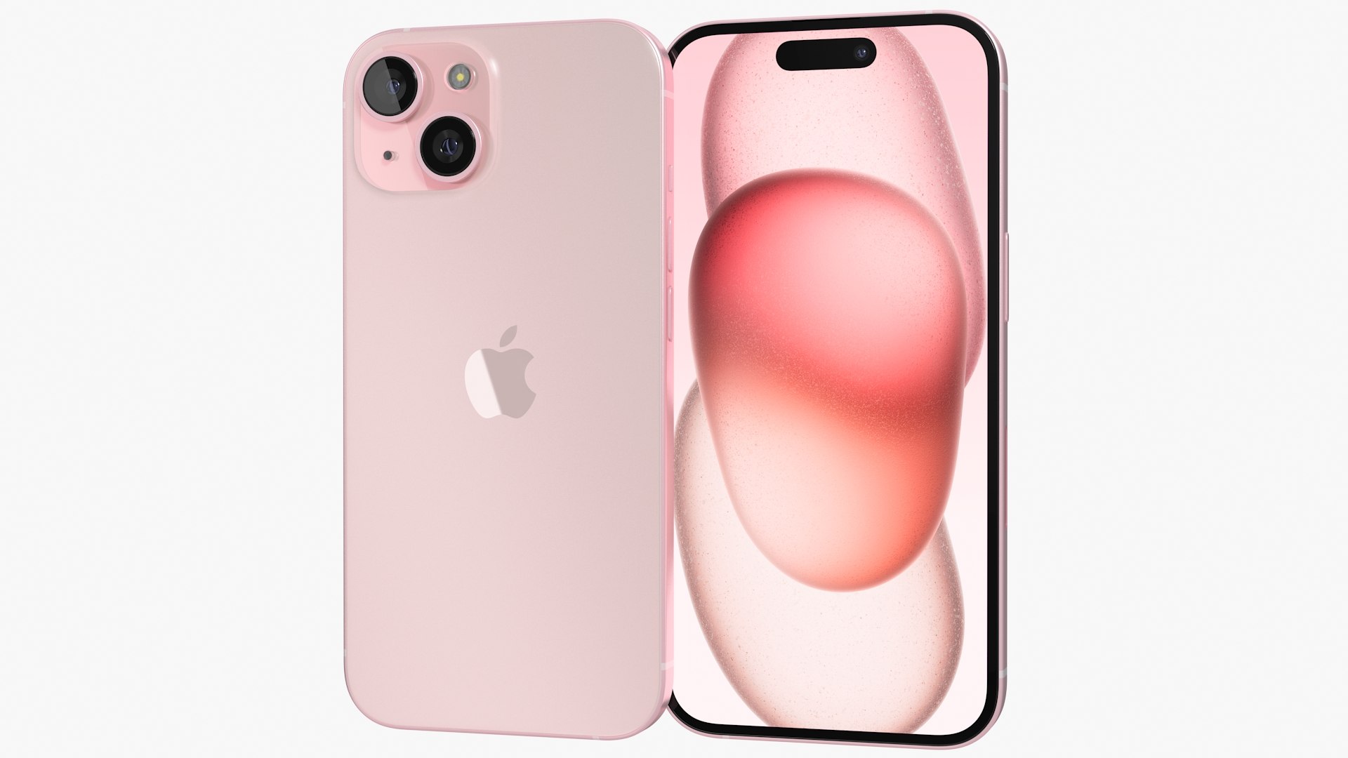 3D Apple iPhone 15 Pink - TurboSquid 2124927