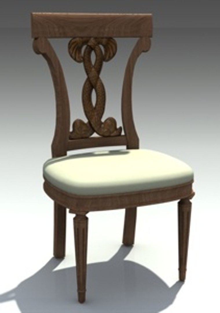 free classical chair model