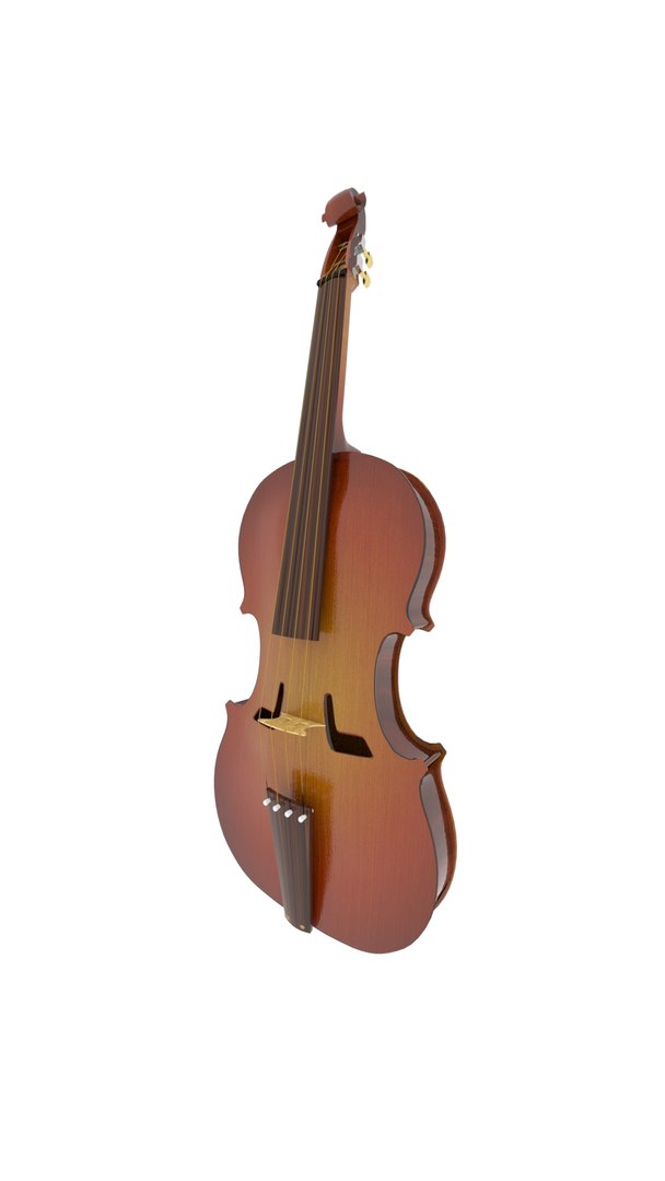 Violin model - TurboSquid 1253111
