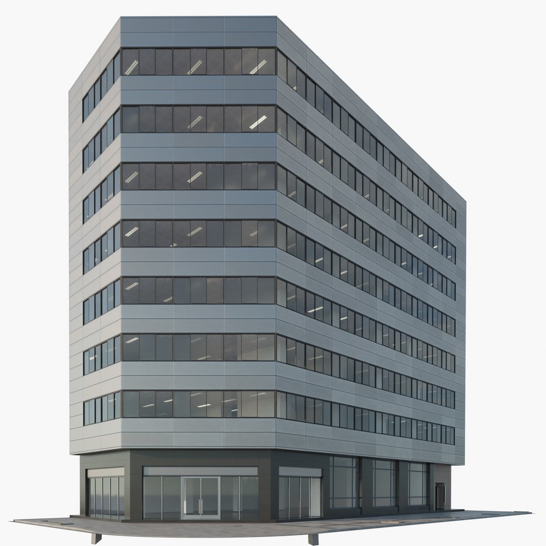 modelo 3d Modular city - Building AS01 - TurboSquid 2089312