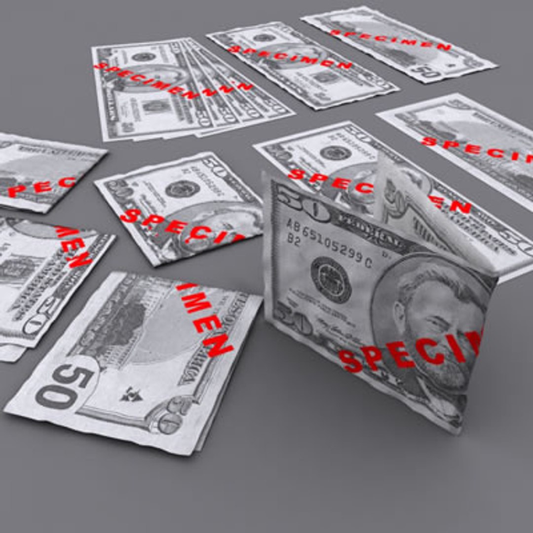 Usd 50 3d Model