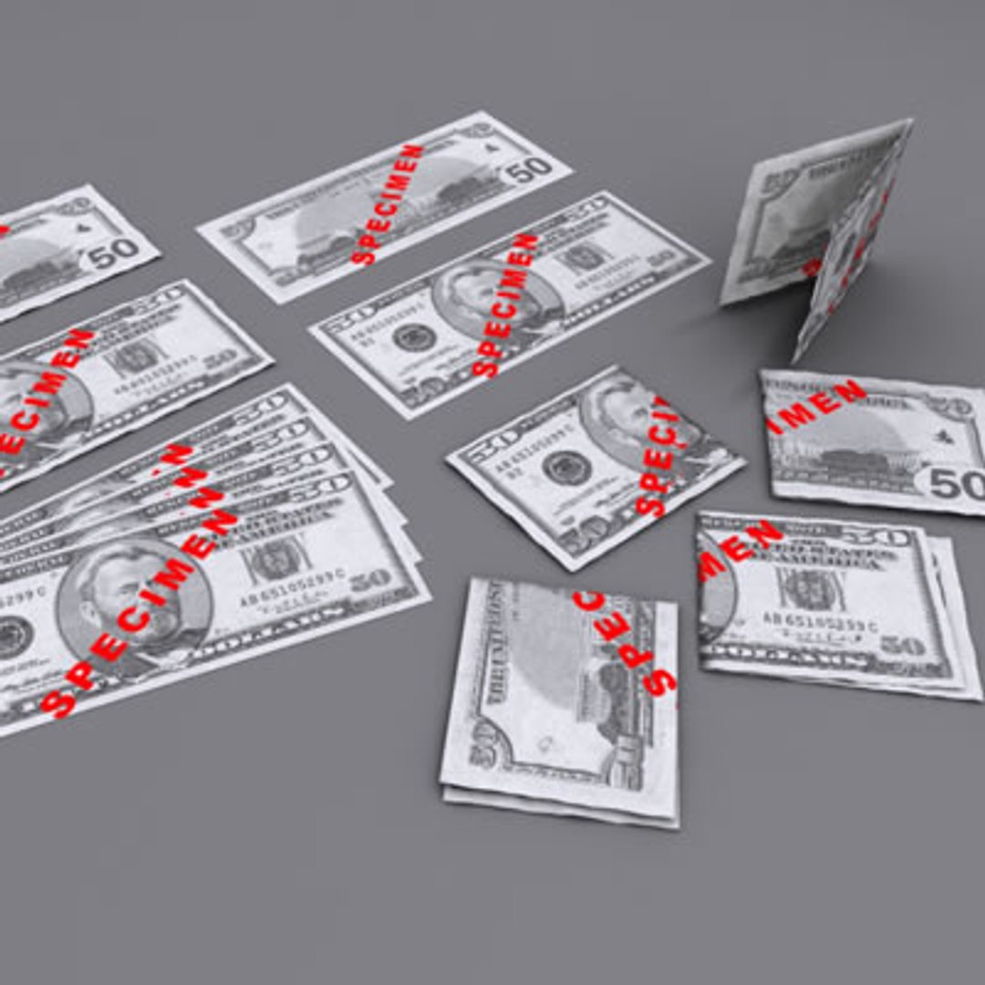Usd 50 3d Model