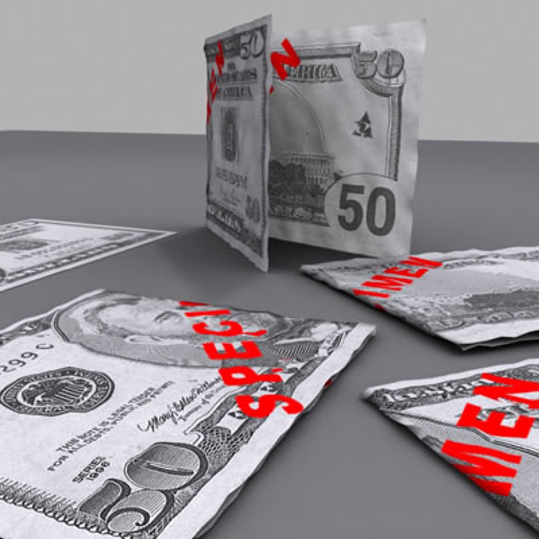 Usd 50 3d Model