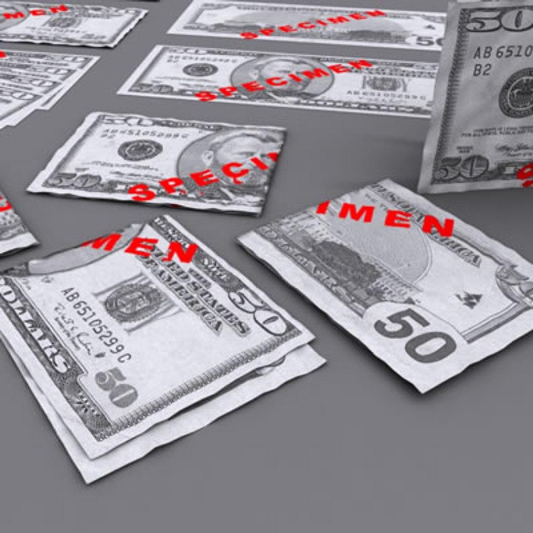 Usd 50 3d Model