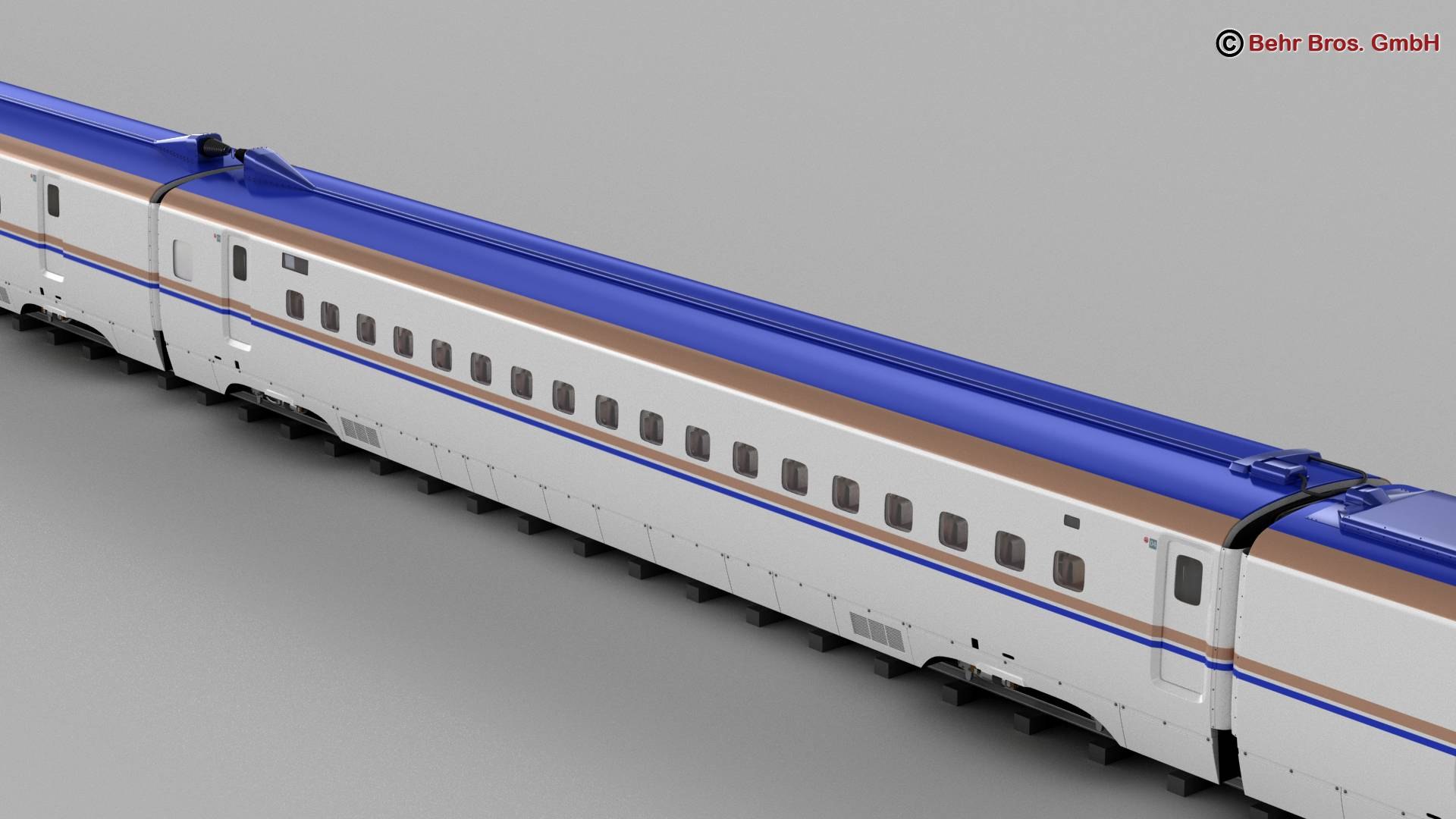 3D shinkansen e7 - TurboSquid 1212816
