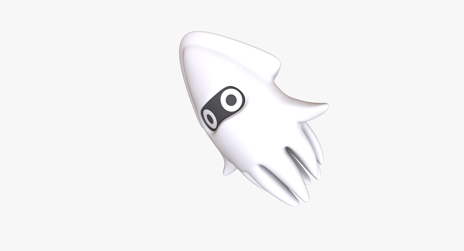 3D Blooper Super Mario Assets Model - TurboSquid 1375970