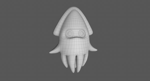 3D blooper super mario assets model - TurboSquid 1375970