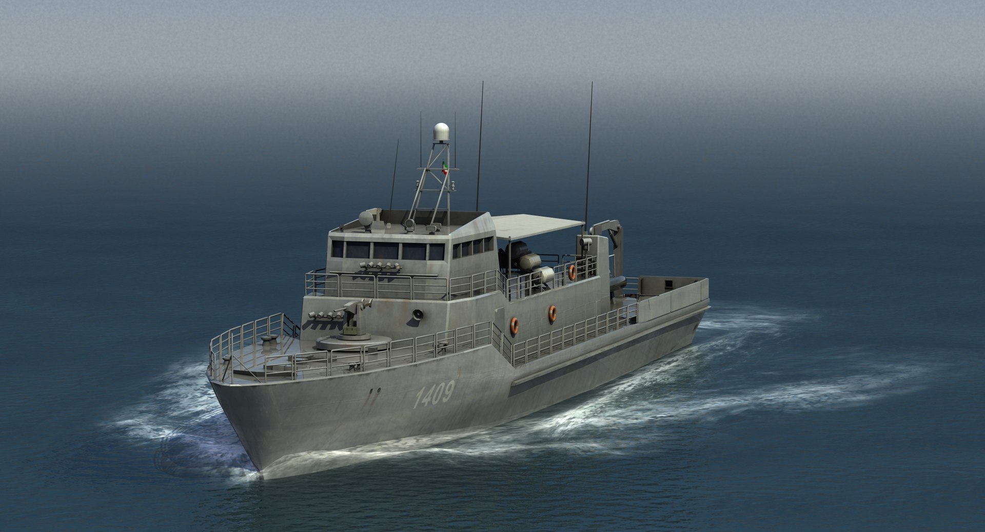 Hendijan class patrol boat model - TurboSquid 1318293