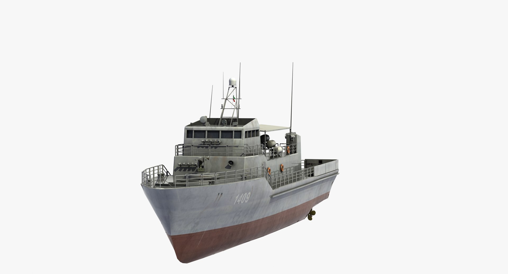 Hendijan Class Patrol Boat Model - TurboSquid 1318293