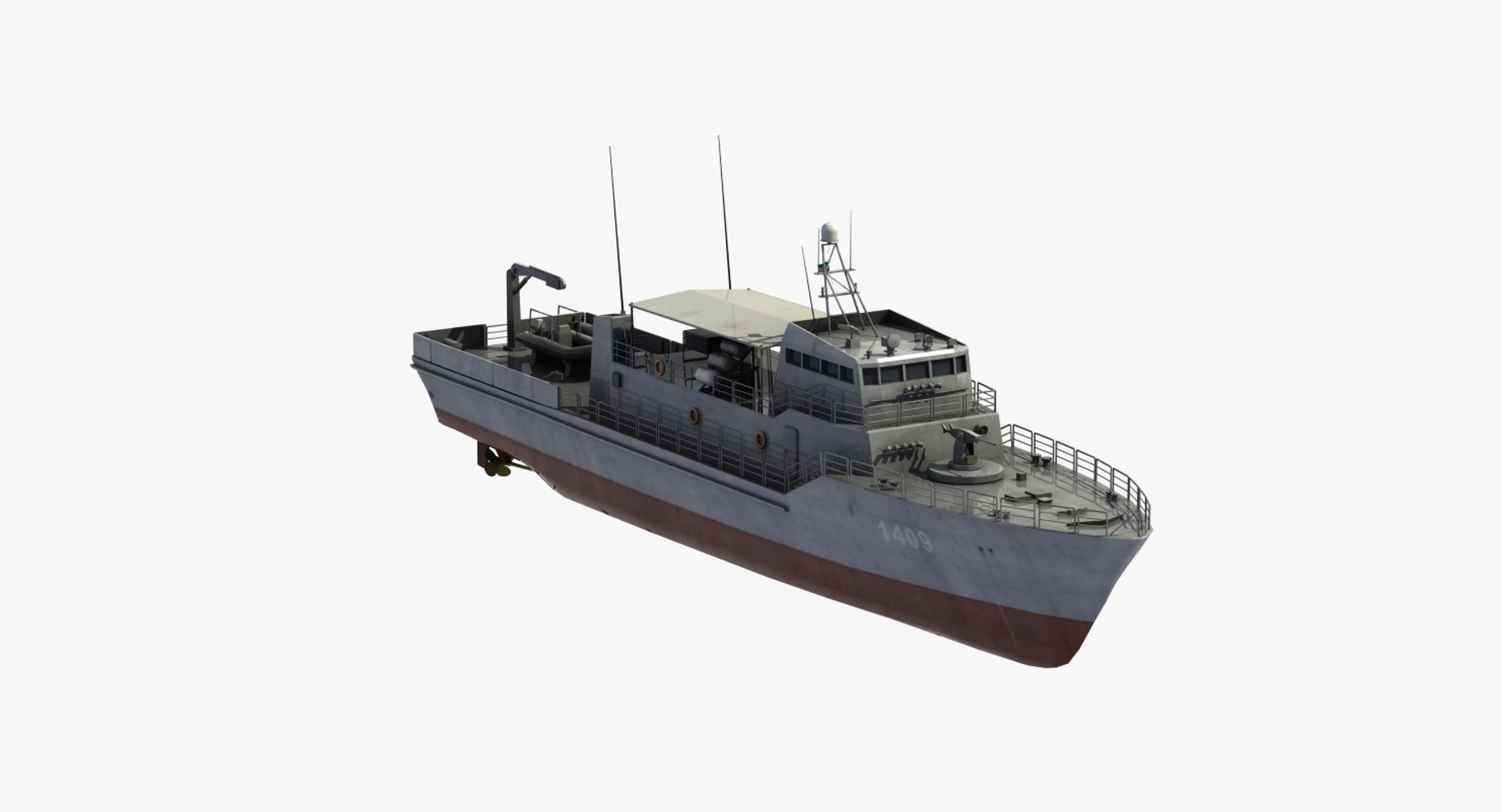 Hendijan Class Patrol Boat Model - TurboSquid 1318293