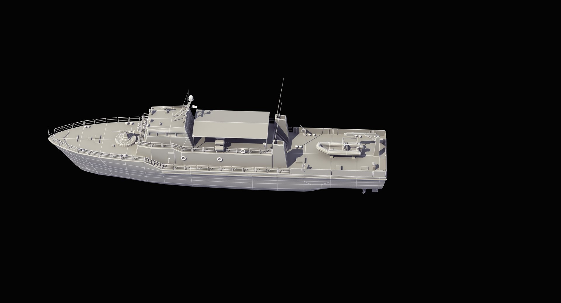 Hendijan class patrol boat model - TurboSquid 1318293