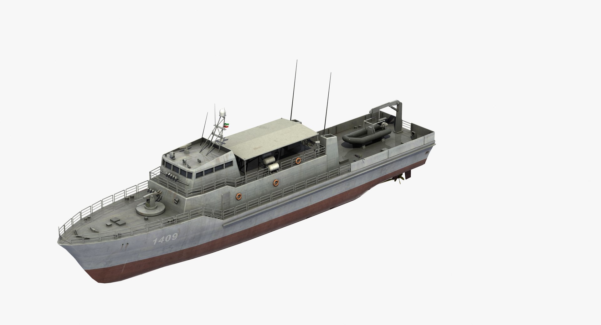 Hendijan Class Patrol Boat Model - TurboSquid 1318293