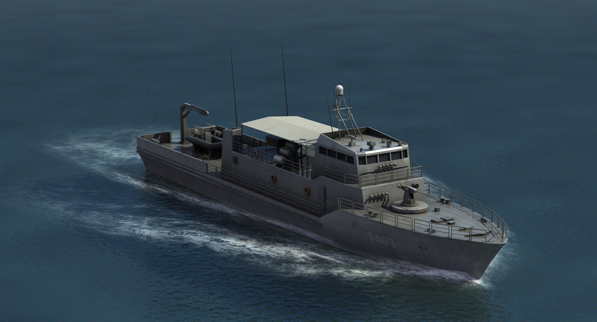 Hendijan class patrol boat model - TurboSquid 1318293