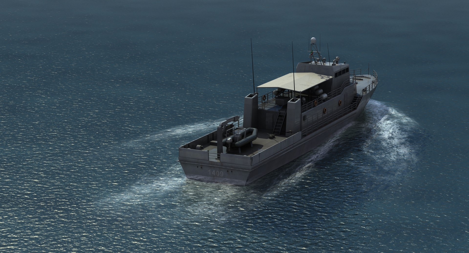 Hendijan class patrol boat model - TurboSquid 1318293