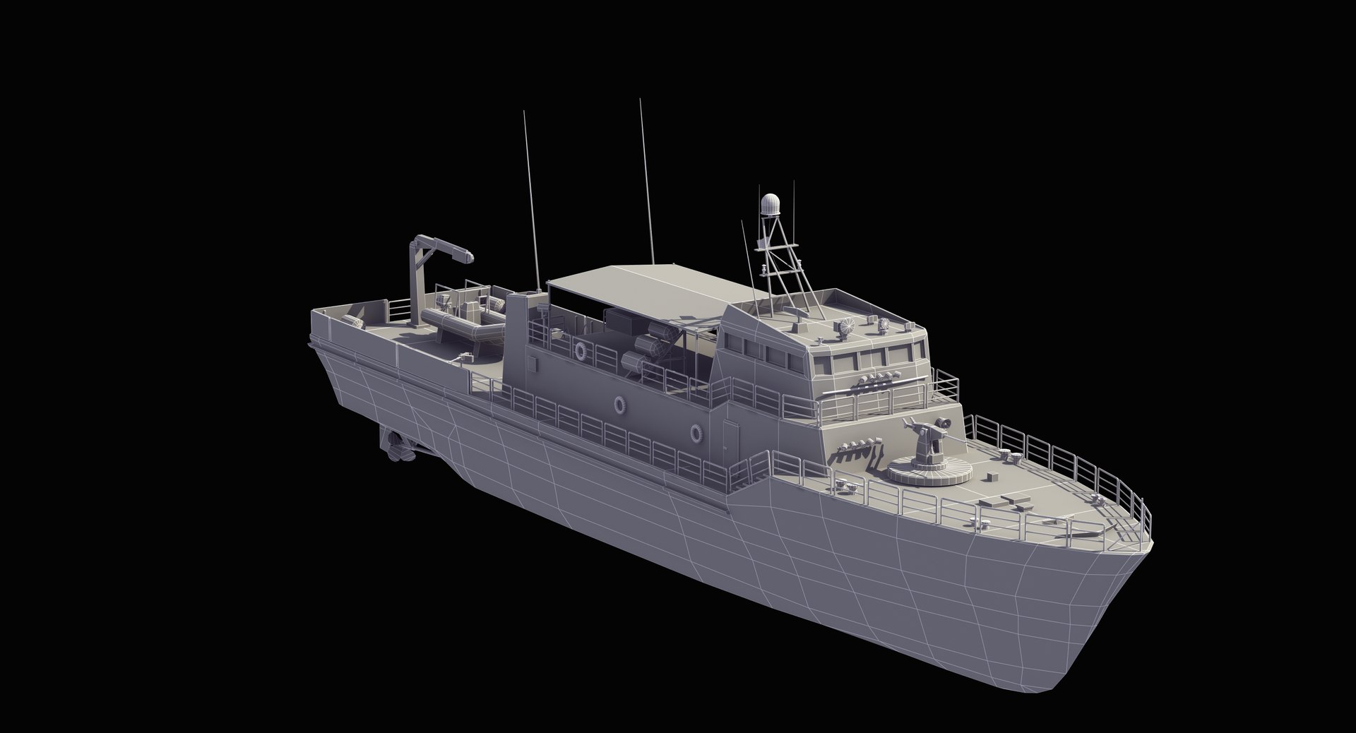 Hendijan Class Patrol Boat Model - TurboSquid 1318293