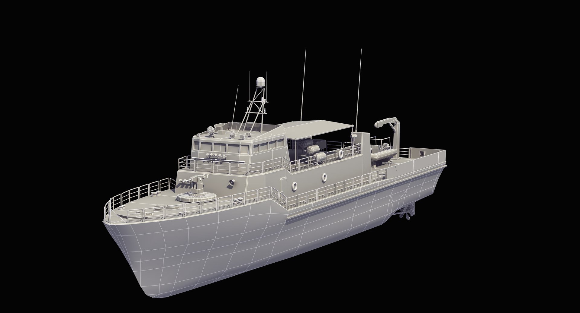 Hendijan class patrol boat model - TurboSquid 1318293