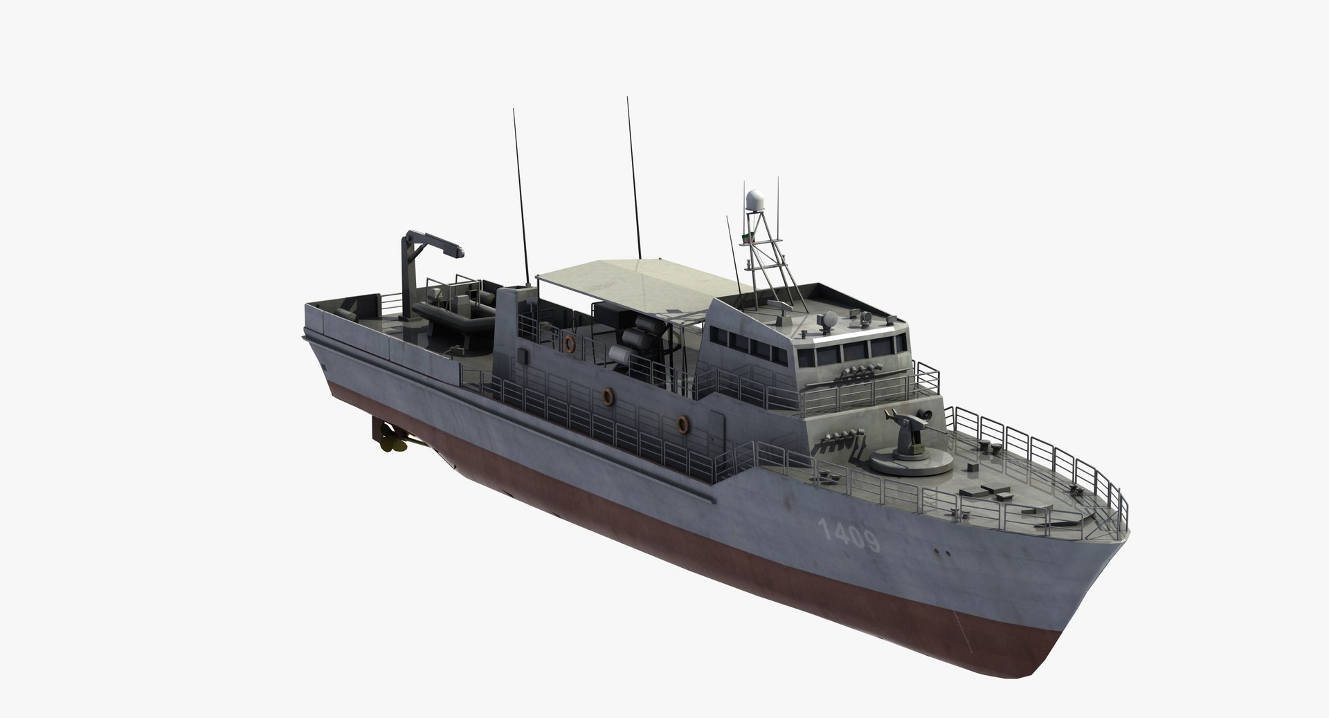 Hendijan Class Patrol Boat Model - TurboSquid 1318293