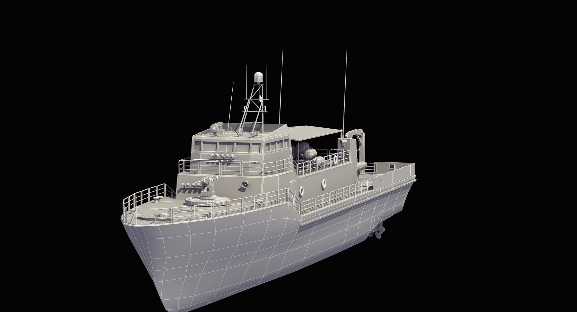 Hendijan Class Patrol Boat Model - TurboSquid 1318293