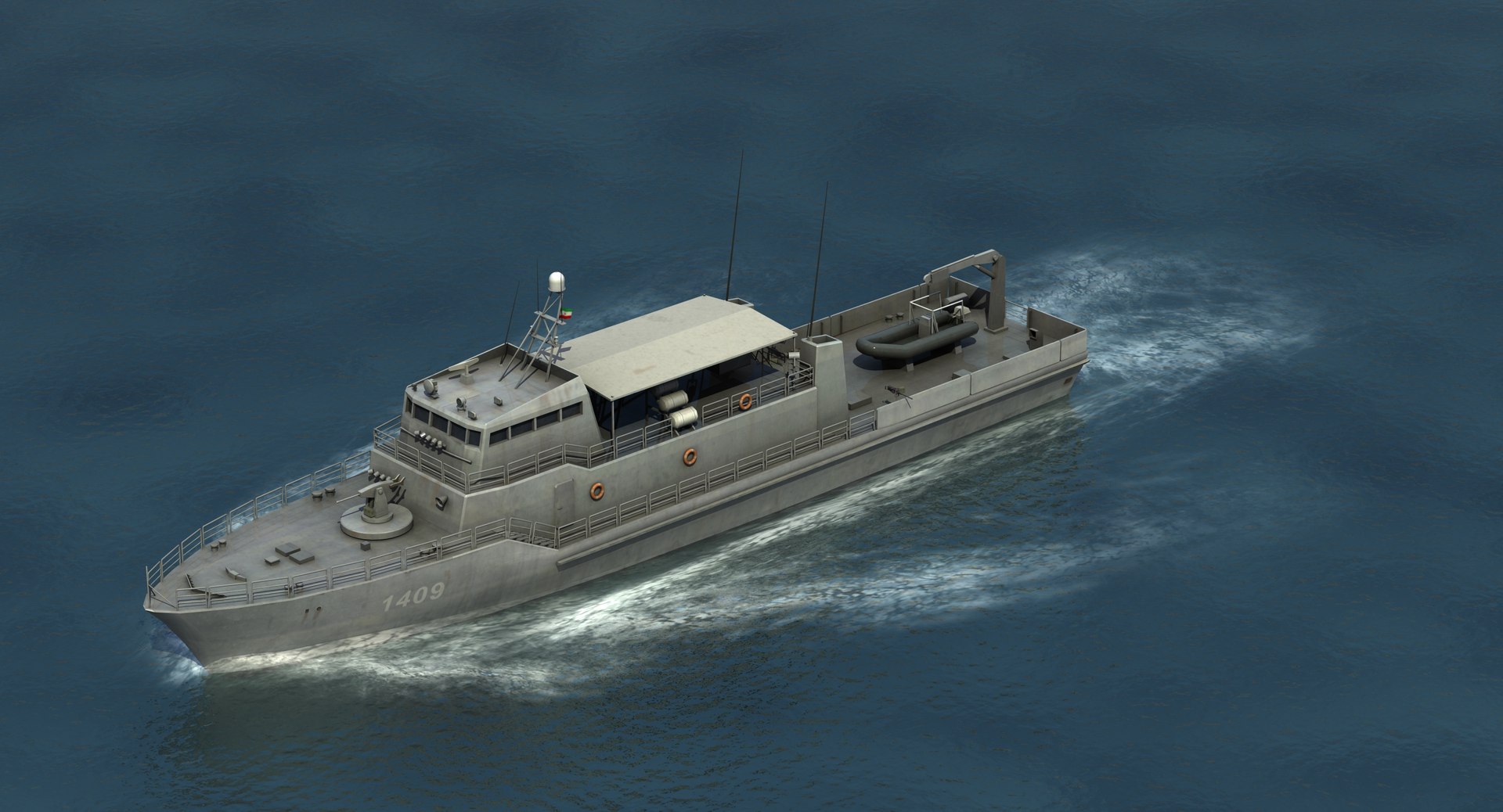 Hendijan class patrol boat model - TurboSquid 1318293