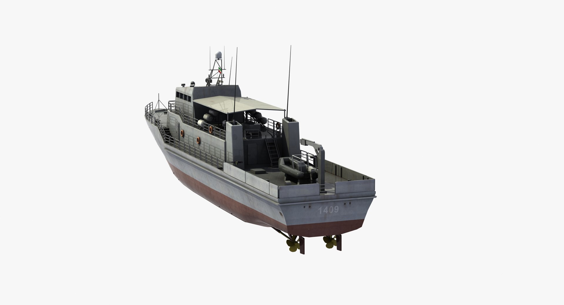Hendijan Class Patrol Boat Model - TurboSquid 1318293
