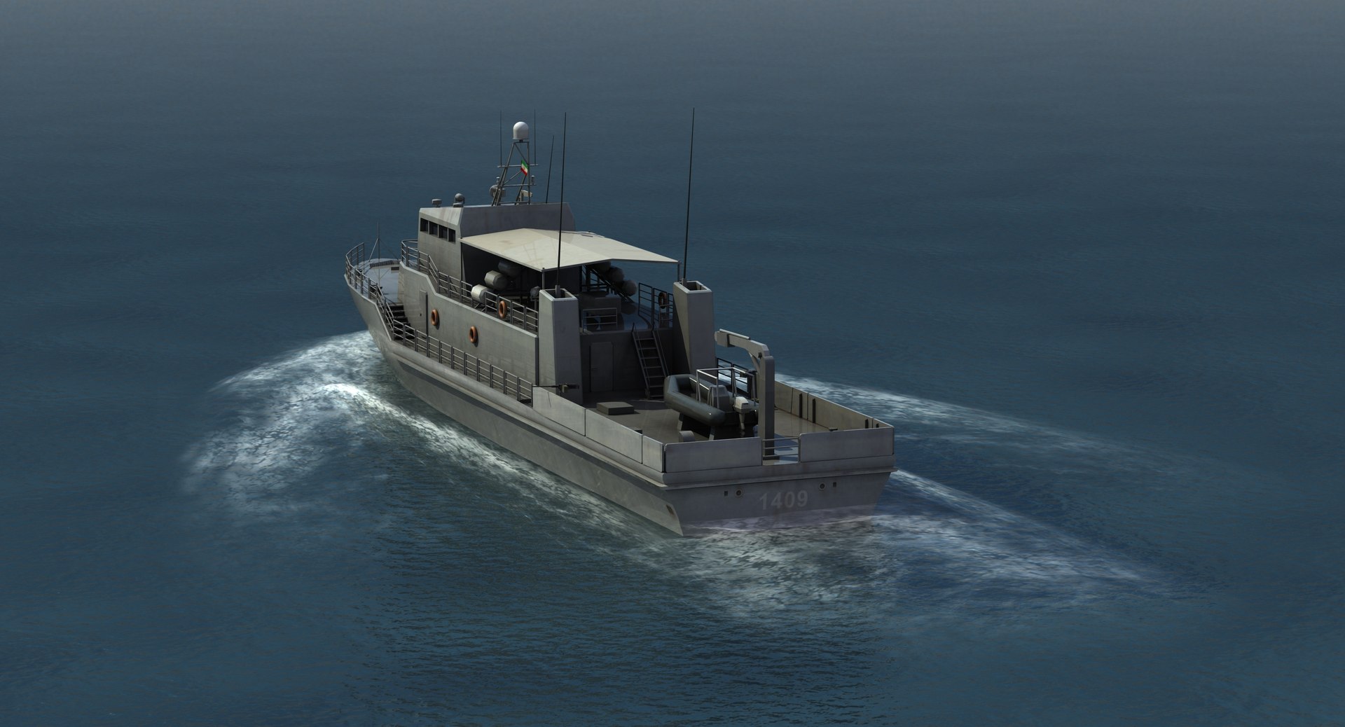 Hendijan class patrol boat model - TurboSquid 1318293