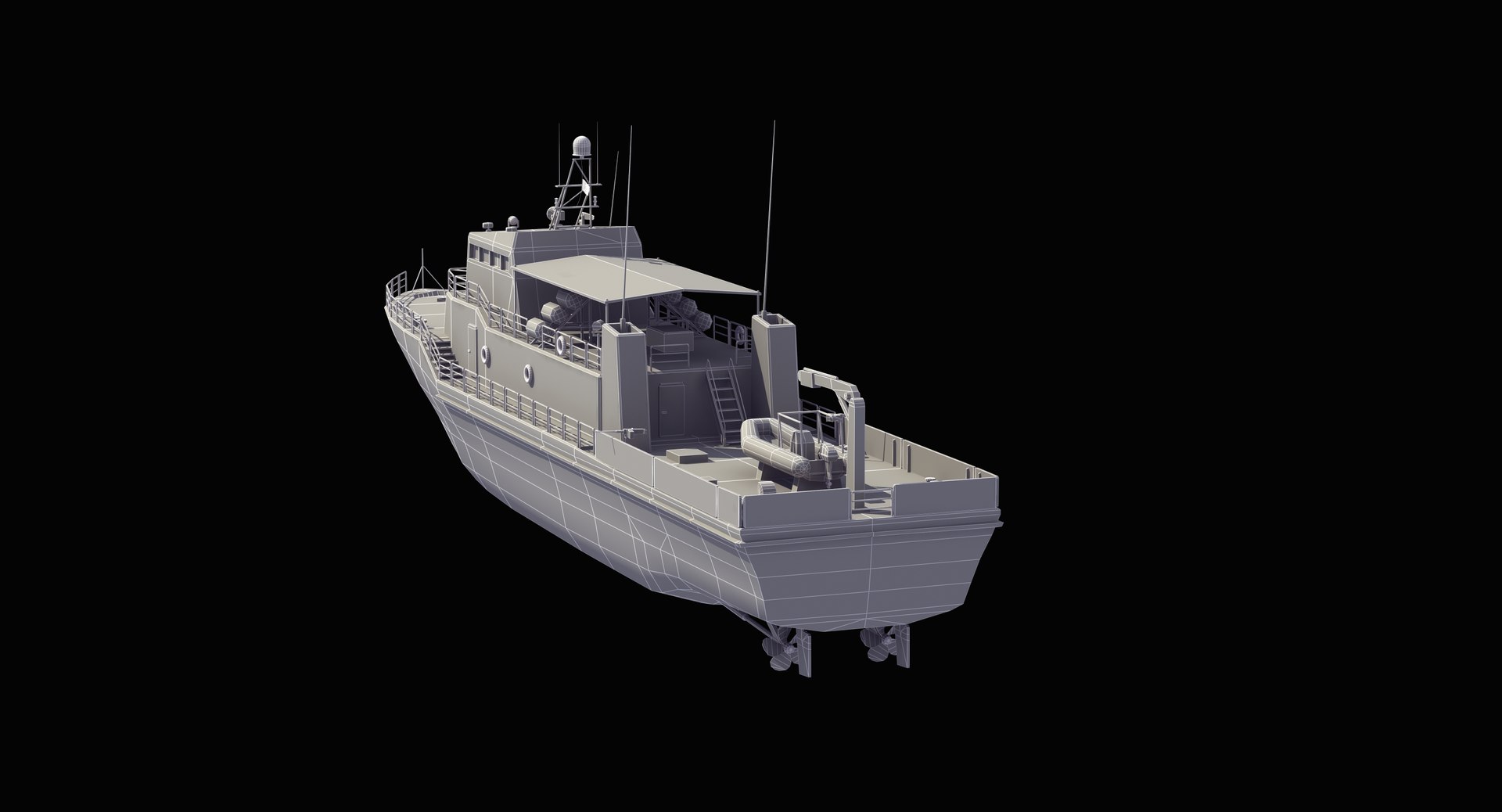 Hendijan Class Patrol Boat Model - TurboSquid 1318293