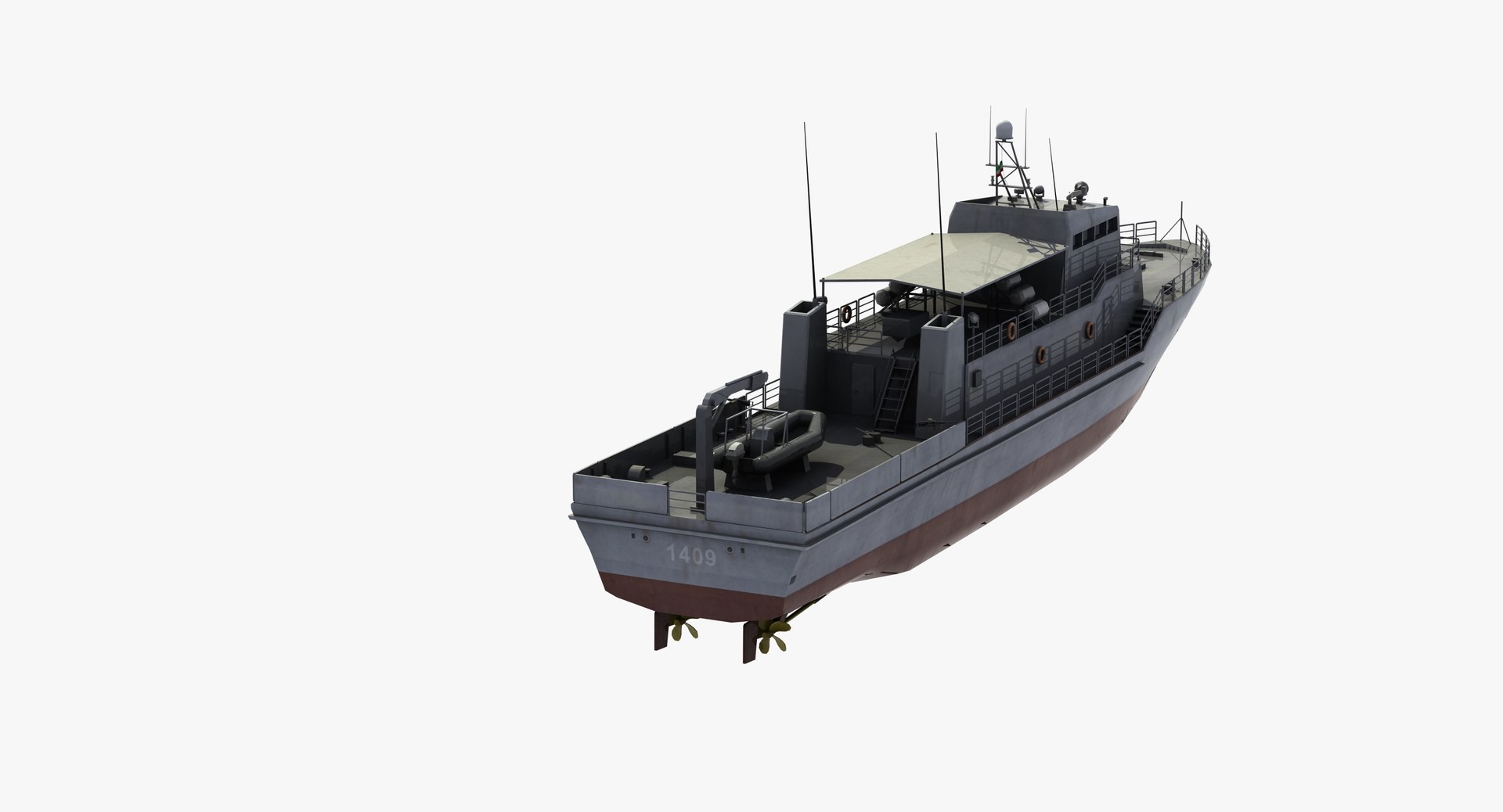 Hendijan Class Patrol Boat Model - TurboSquid 1318293