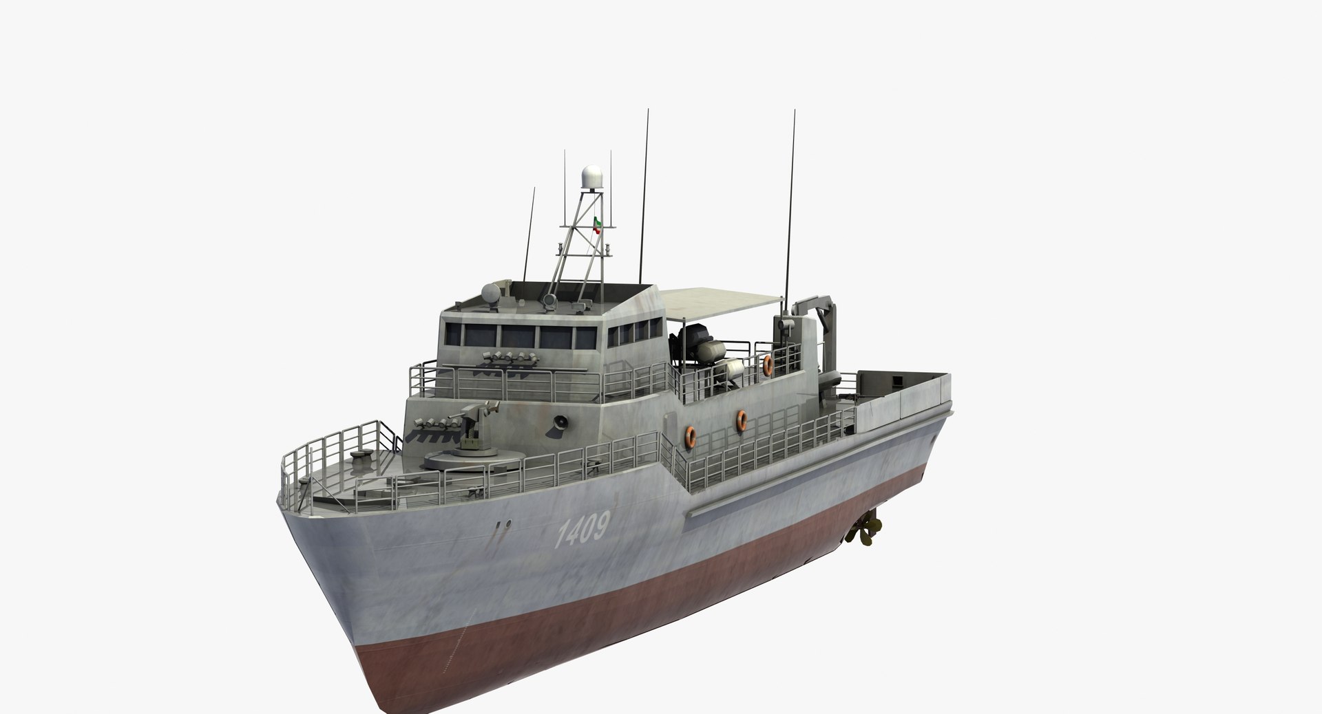Hendijan Class Patrol Boat Model - TurboSquid 1318293