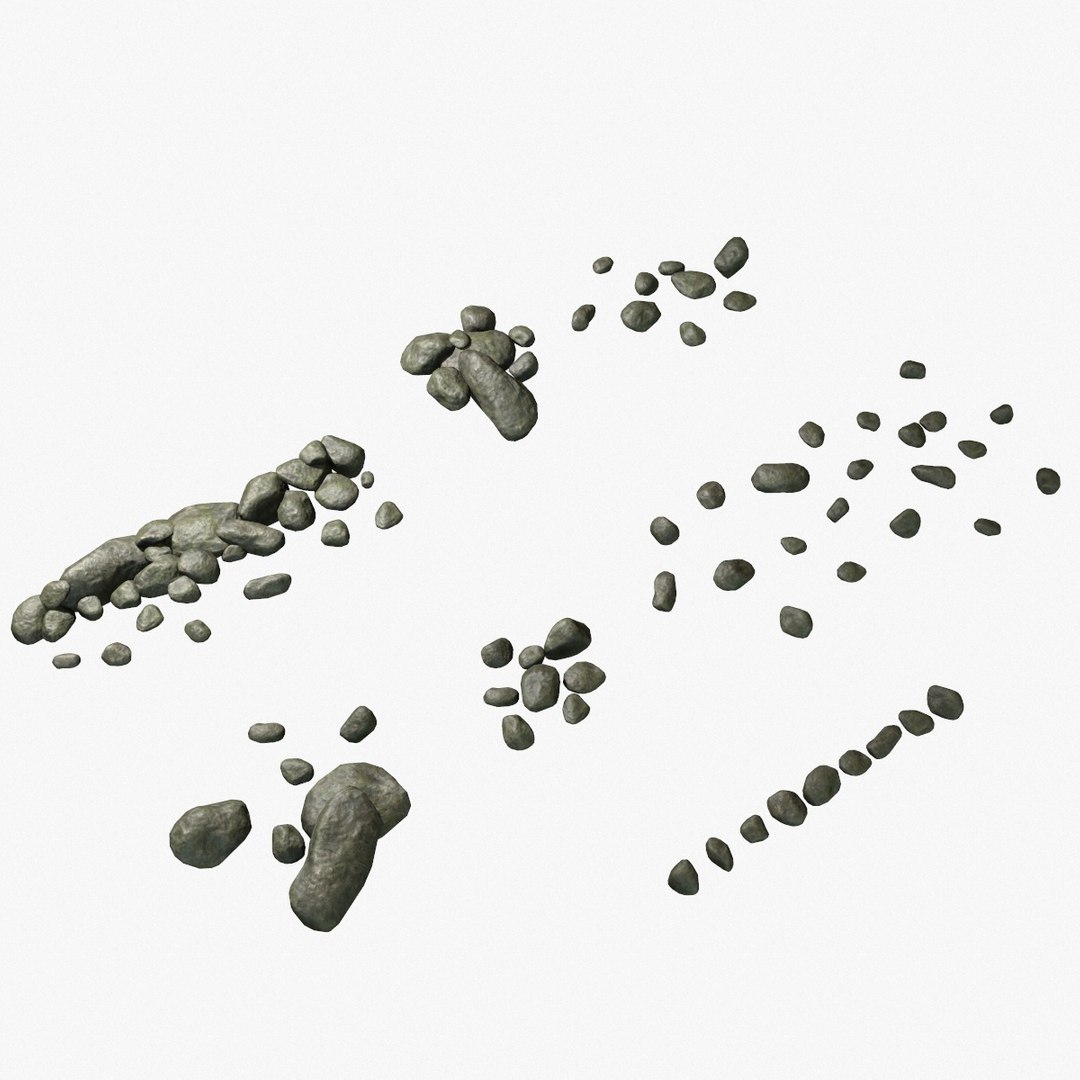rock ground 3d model