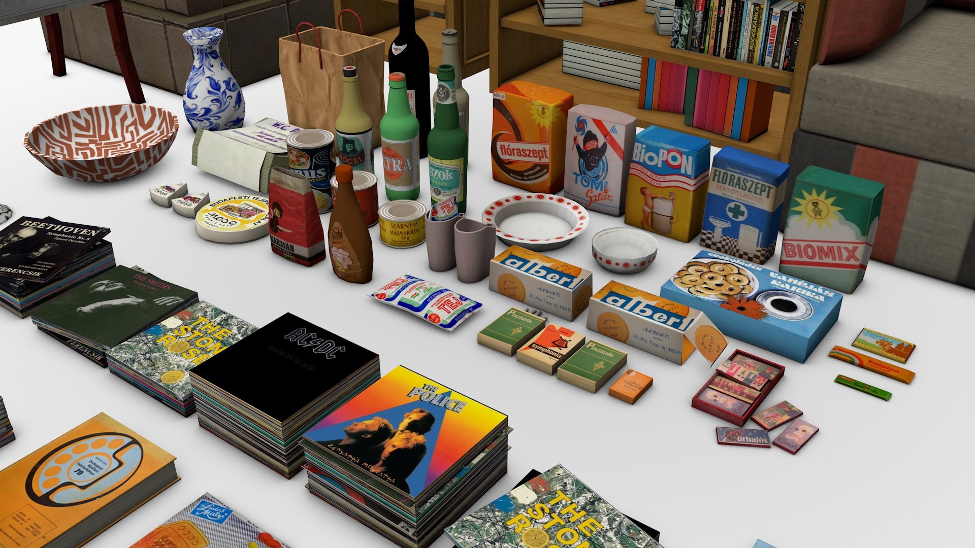 3D Soviet Items Model - TurboSquid 2158328