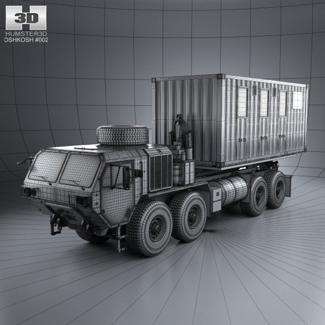 Oshkosh m1120a4 load 3D model - TurboSquid 1260372