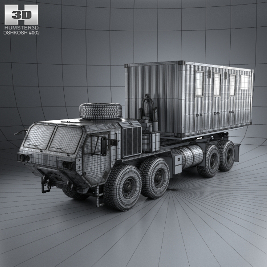 Oshkosh m1120a4 load 3D model - TurboSquid 1260372