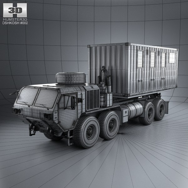 Oshkosh m1120a4 load 3D model - TurboSquid 1260372