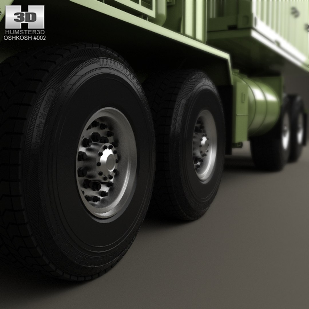 Oshkosh m1120a4 load 3D model - TurboSquid 1260372