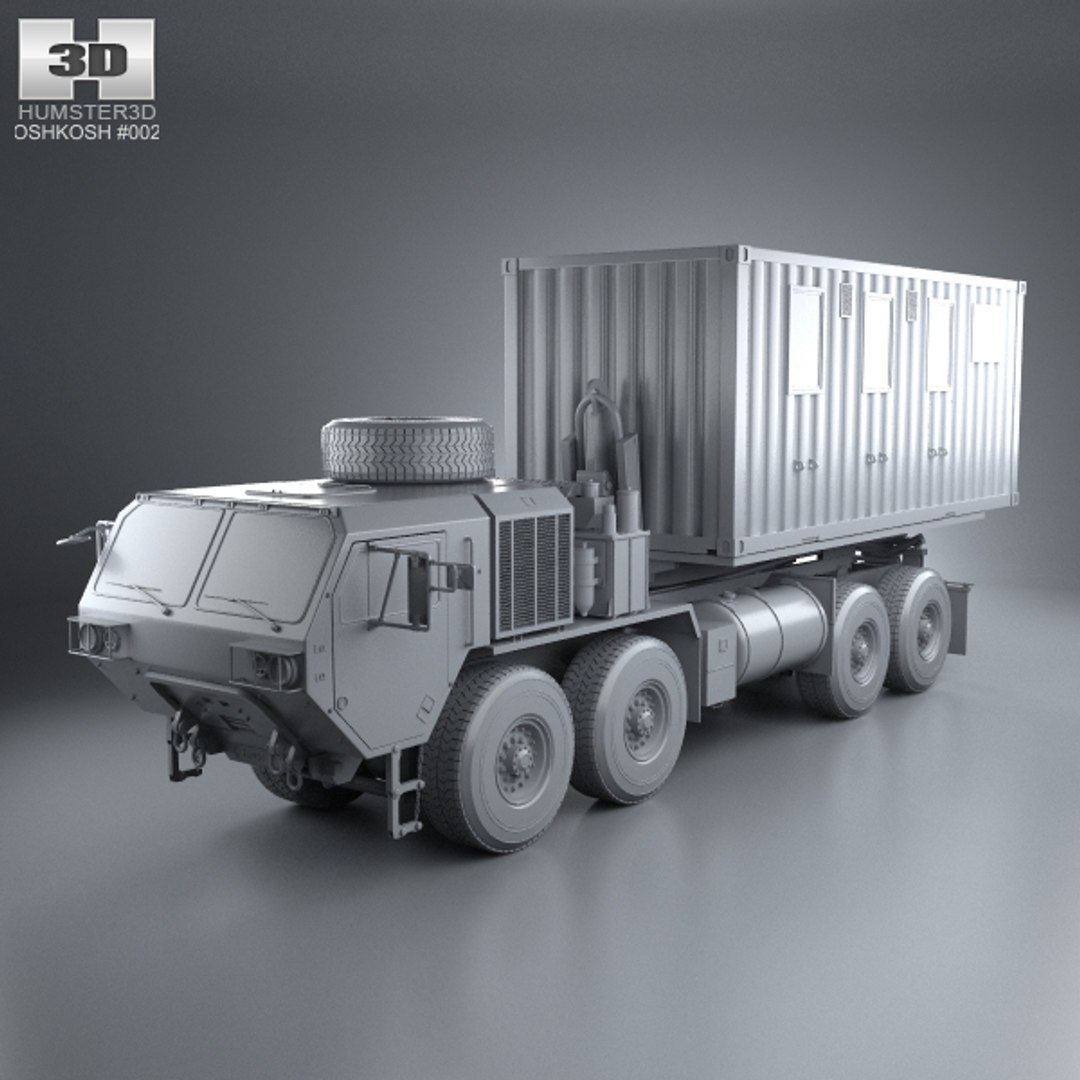 Oshkosh m1120a4 load 3D model - TurboSquid 1260372