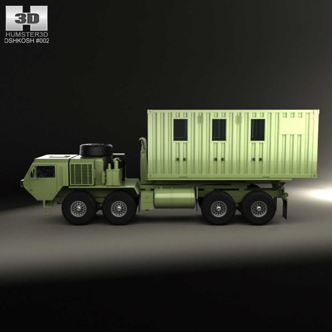 Oshkosh m1120a4 load 3D model - TurboSquid 1260372