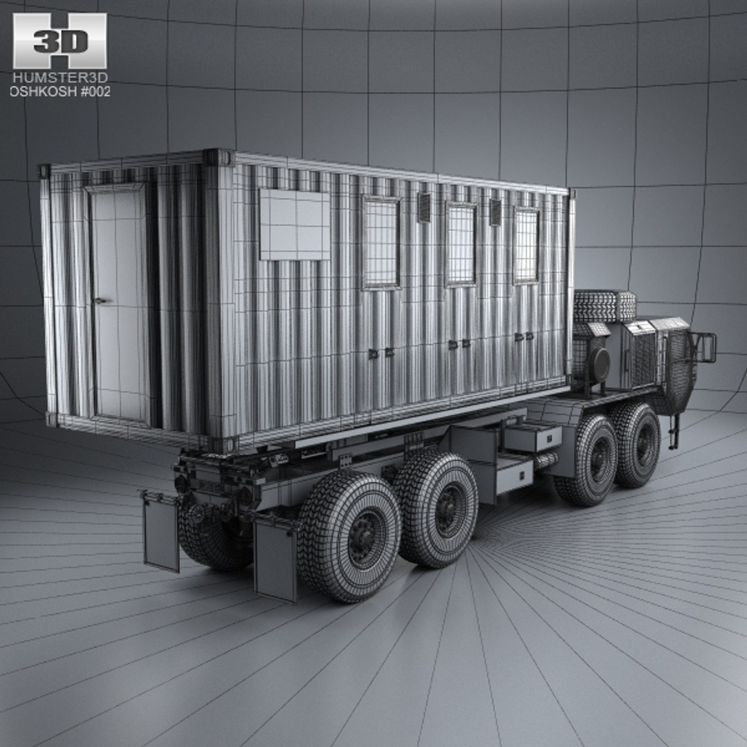 Oshkosh m1120a4 load 3D model - TurboSquid 1260372